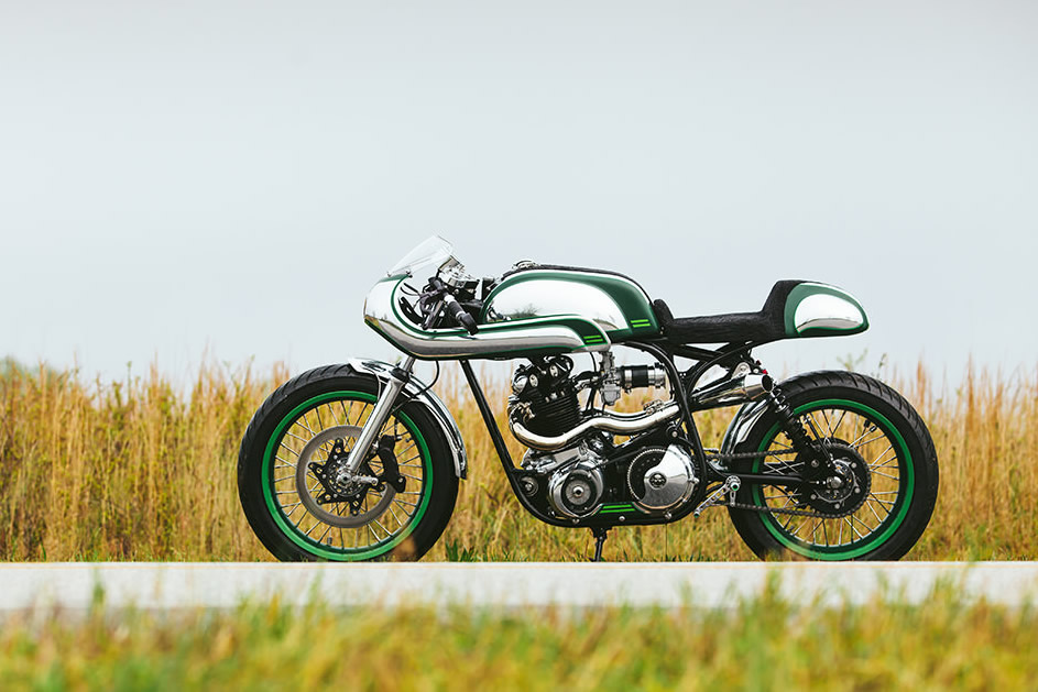 Misty Green – Norton Commando 750 by Fuller Moto – Café Racer .pt